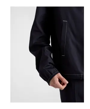Prada Zip-up Bomber Jacket