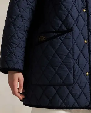 Polo Ralph Lauren Quilted Down Coat - Blue