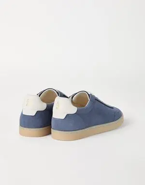 Brunello Cucinelli Low-top Lace-up Sneakers - Blue