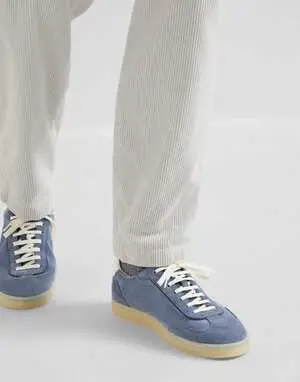 Brunello Cucinelli Low-top Lace-up Sneakers - Blue