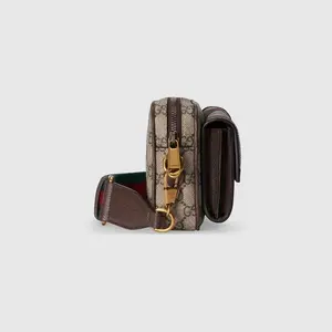 Gucci Ophidia Gg Mini Crossbody Bag - Beige/ebony