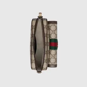 Gucci Ophidia Gg Mini Crossbody Bag - Beige/ebony