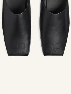 COURREGES Heritage Square Toe Mules