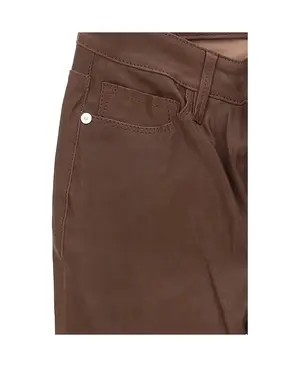 FRAME Flared Leather Trousers