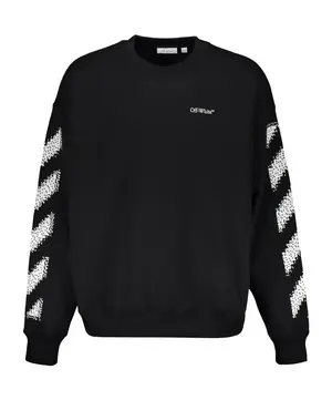 Off-White Diagonal Sleeve Sweatshirt