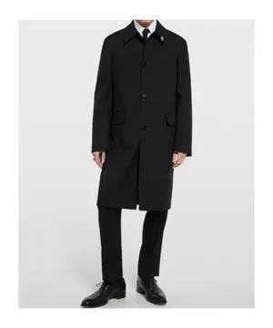 Gucci Gg Brooch Lapel Coat
