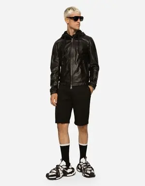 Dolce & Gabbana Hooded Zip-up Jacket