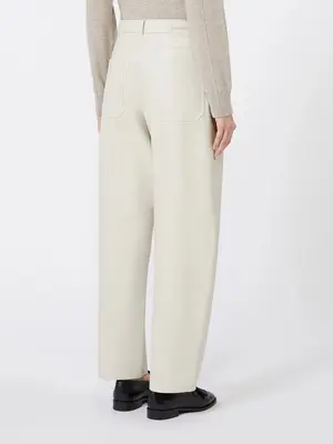 Max Mara Belted Barrel-leg Trousers