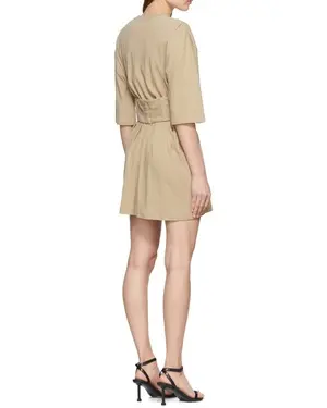 DION LEE Corset Detail Tunic Top