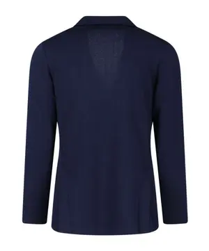 LARDINI Double-breasted Patch-pocket Jacket