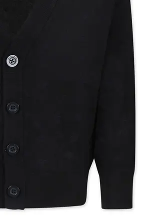 Emporio Armani Long-sleeved Knitted Cardigan