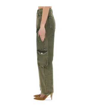 Moschino Straight-leg Cargo Jeans - Green