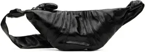 LEMAIRE Croissant Zipped Small Crossbody Bag - Black