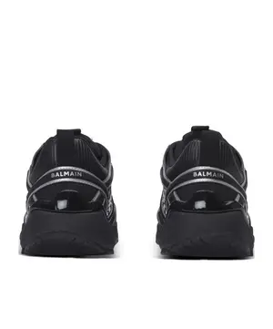 Balmain Cosmic Dust High Top Sneakers - Black
