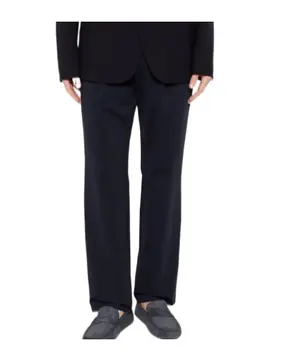 Herno Straight Leg Pants - Black