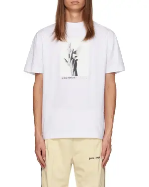 Palm Angels Hand-photo Cotton T-shirt