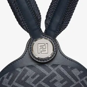 Fendi Small Diagonal Backpack In Ff Canvas And Leather