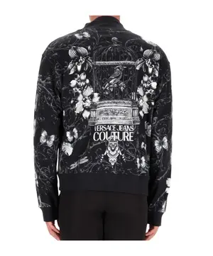 Versace Printed Bomber Jacket