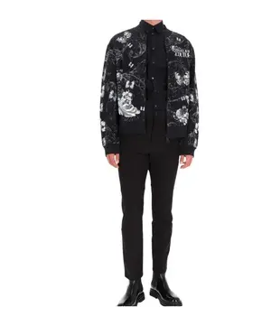 Versace Printed Bomber Jacket