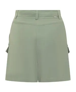 Woolrich Button Detailed Cargo Shorts - Gray