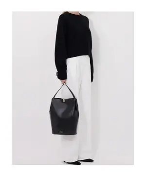 Loulou De Saison Bruzzi Crewneck Jumper - Black