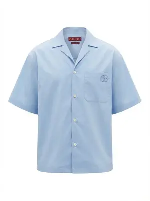 Gucci Embroidery Poplin Shirt