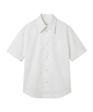 Ami Curved Hem Shirt