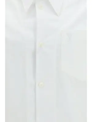 AMI Paris Curved Hem Shirt
