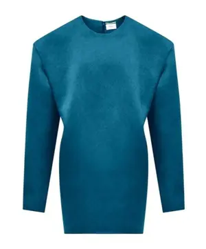 Saint Laurent Round Neck Dresses