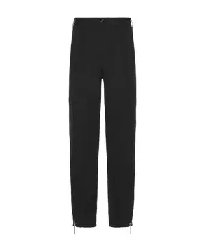Burberry Zip Detail Trousers - Black