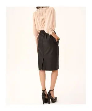 Chloé Fluid Puff-sleeved Blouse With Lace Appliqués