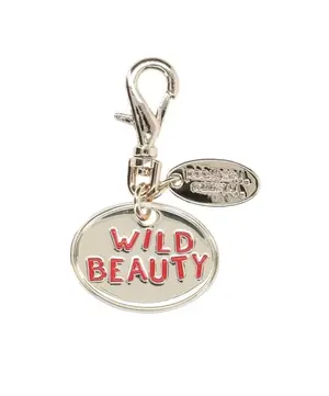 VIVIENNE WESTWOOD Wild Beauty Dog Charm Keyring - Gold