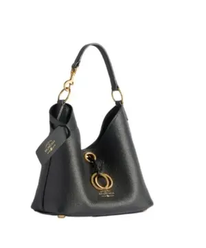 Balenciaga Carrie Hobo Bag - Black