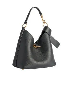 Balenciaga Carrie Hobo Bag - Black