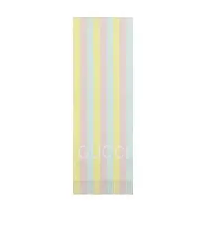 Gucci Striped Wool Scarf