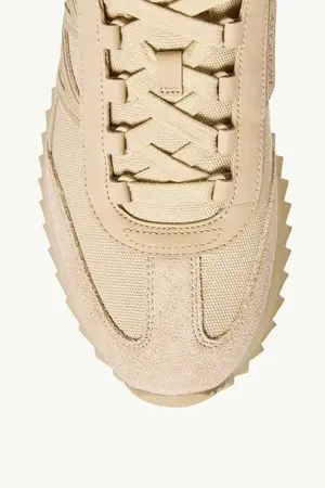 Moncler Pacey Low-top Sneakers - Nude