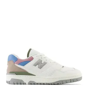 NEW BALANCE 550 Lace-up Round-toe Sneakers - White