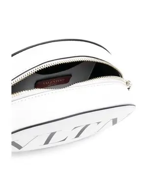 Valentino Garavani Rivet Decorative Shoulder Bag - White