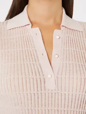 Max Mara Gallo Knitted Polo Shirt