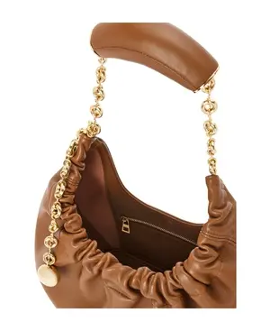 Loewe Small Squeeze Bag In Nappa Lambskin - Brown