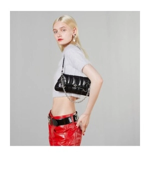 Gucci Horsebit Chain Small Shoulder Bag - Black