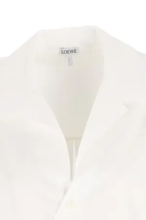 Loewe Asymmetrical Front Shirt - White