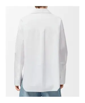 Loewe Asymmetrical Front Shirt - White