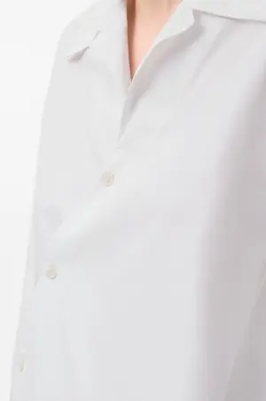 Loewe Asymmetrical Front Shirt - White