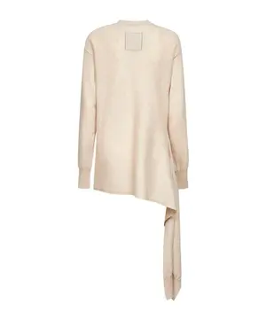 UMA WANG Long Sleeve Asymmetrical Sweater
