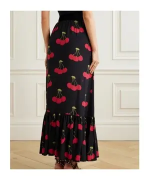 Valentino Garavani Printed Maxi Skirt