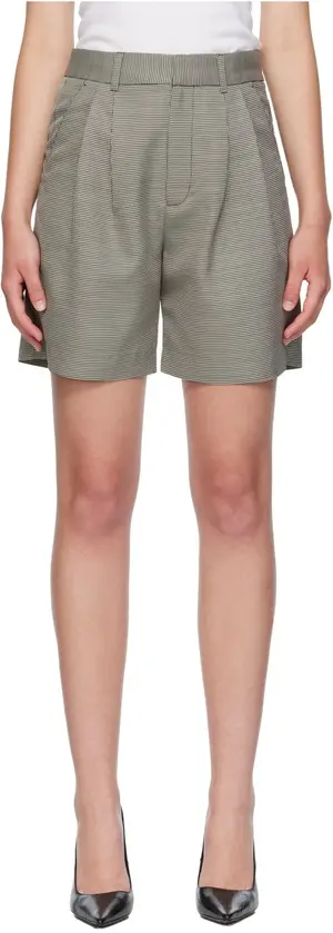 ANINE BING Belt Loop Shorts