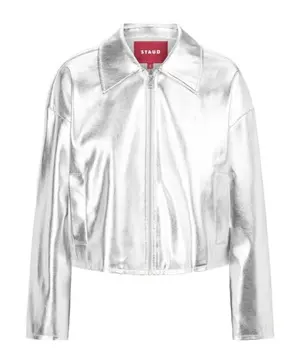 Staud Long-sleeved Zip-up Jacket