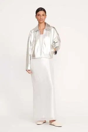 Staud Long-sleeved Zip-up Jacket
