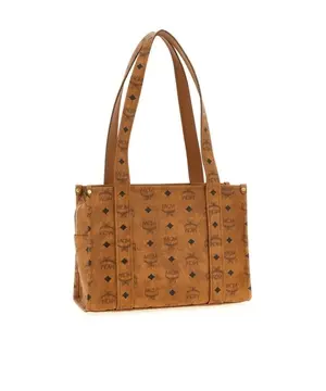 Mcm Aren School Tote Shoulder Bag